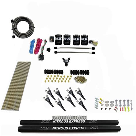 Nitrous Express Pro Shkgas 4 Solenoids Nitrous Kit 250 650hp Wrails
