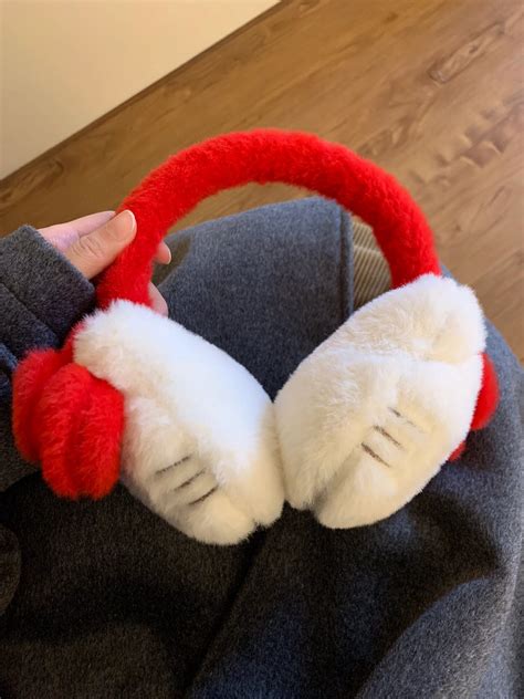 Kt Foldable Ear Muffs Cold Weather Fluffy Earmuffs Winter Warm Headban