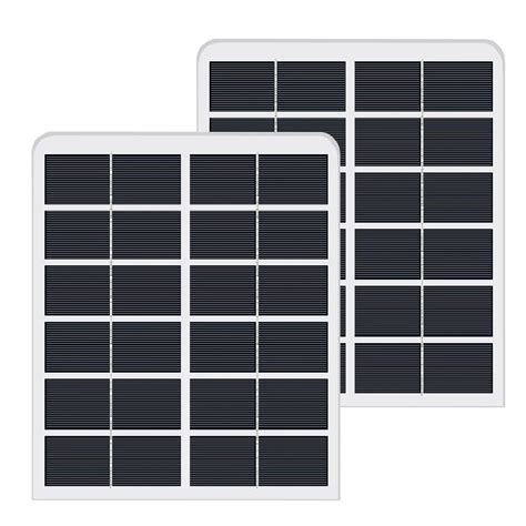 2w Pv Glass Solar Panel Photovoltaic Solar Panels Manufacturer