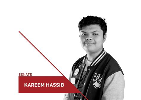 Candidate Profile Kareem Hassib Senate