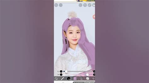 령구밍구님 추천 아이브 장원영 님 연보라염색 Youtube