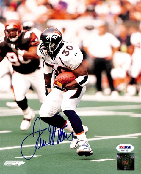 Terrell Davis Psa Autographfacts℠