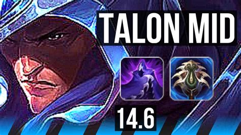 TALON Vs AKALI MID 1100 Games Dominating 17 4 3 EUW Master