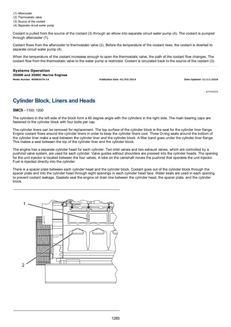 Caterpillar Cat 3512b Marine Engine Service Repair Manual S2k00001 And Up