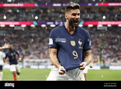 AL KHOR Olivier Giroud Of France During The FIFA World Cup Qatar Quarterfinal Match