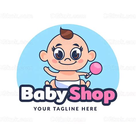 پک 41 لوگو پوشاک کودکان دانلود لوگو سیسمونی نوزاد