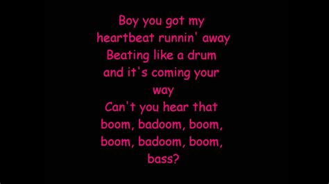 Nicki Minaj Bass Lyrics