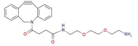 点击化学DBCO-PEG2-amine TFA salt，含有DBCO和胺部分的PEG连接剂-UDP糖丨MOF丨金属有机框架丨聚集诱导发光丨荧光标记推荐西安齐岳生物