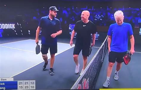 Andre Agassi And Andy Roddick Win 1m Pickleball Slam With Victory Over