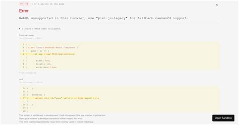 Pixi Starting Template Codesandbox