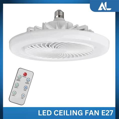 Jual Lampu Kipas Angin Remote In Lampu Plafon Multifungsi Lampu Kipas Led W Fitting E