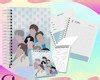 COMBO ARQUIVOS AGENDA CADERNO BLOQUINHO BANDA BTS Elo7