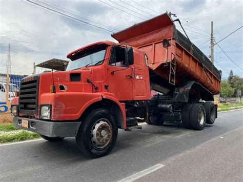 volvo n10 h truck caçamba basculante 12m ano 1985 mercadolivre
