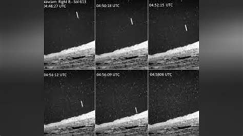 Police Film Cylindrical Ufo That Resembles Objects Spotted By Nasa Over