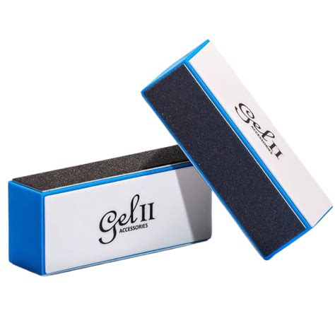 Gel Ii Nail File Buffer 4 Way Block 12pcs 220 400 600 4000