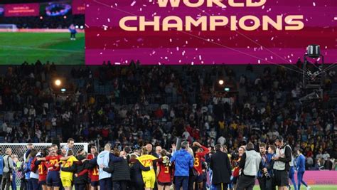 Soccer Spain Down England To Win Womens World Cup For First Time Today