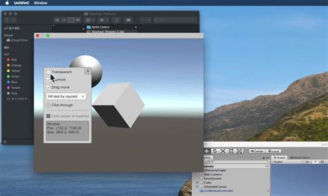 Github Kirurobo Uniwindowcontroller Makes Your Unity Window Transparent And Allows You To