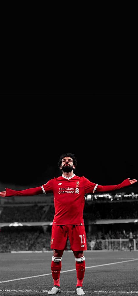 [직접제작] 리버풀의 King 모하메드 살라 그림풍 핸드폰 배경화면