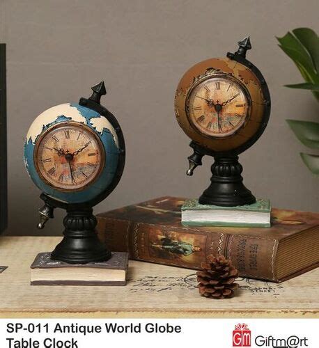Antique World Globe Clock At 1100 00 Inr In Mumbai Tmart