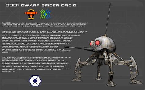 Dwarf Spider Droid Tech Readout New By Unusualsuspex On Deviantart
