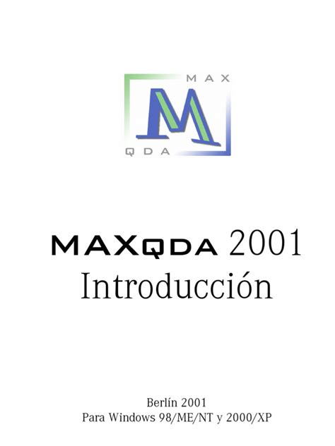 Pdf Manual Maxqda Dokumentips