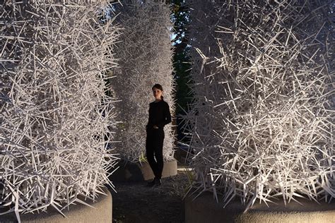 Icd Aggregate Pavilion Made From Particles By A Robot