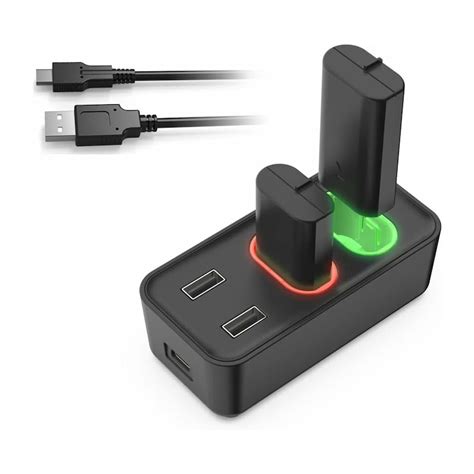 Buy Charger For Xbox Series X S Controller Battery Pack 2x800mah Usb