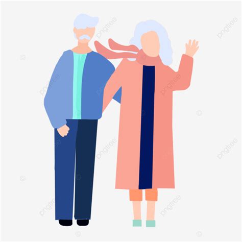 가계도 족보 노부부 가계 노부부 계보 트리 Png 일러스트 및 Psd 이미지 무료 다운로드 Pngtree