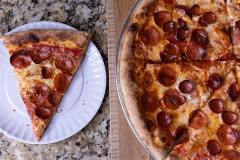 500°f For 5 Min Homemade Ny Style Pepperoni Pizza Dining And Cooking