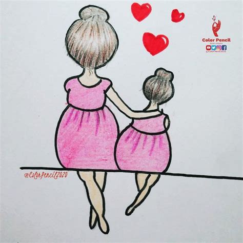 Mother And Daughter Love