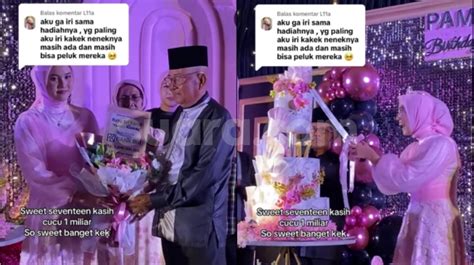 Viral Gadis 17 Tahun Dapat Hadiah Rp1 Miliar Dari Sang Kakek