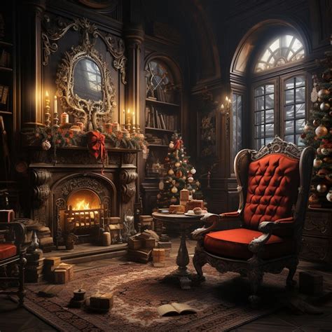 Premium Photo Santa Clauss House