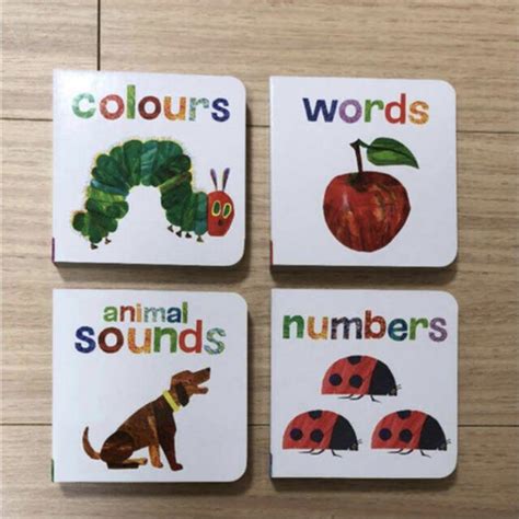 新品 はらぺこあおむし 英語絵本 ミニボードブック メルカリ