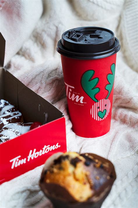 Tim Hortons Christmas Menu 2021 Holiday Drinks Food Prices Calories
