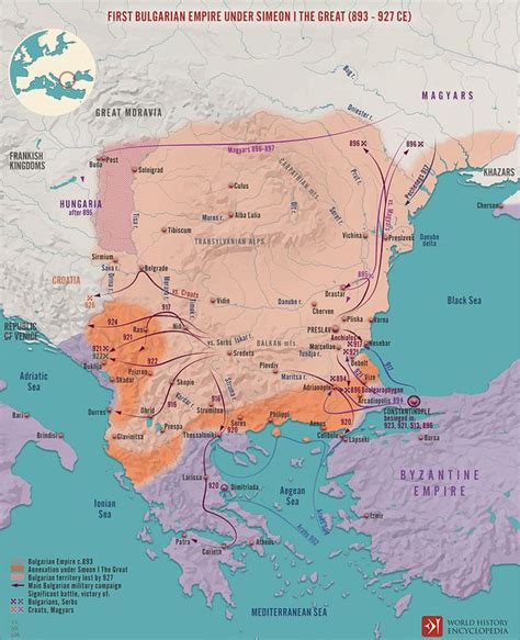 The Glorious First Bulgarian Empire Under Simeon I The Great