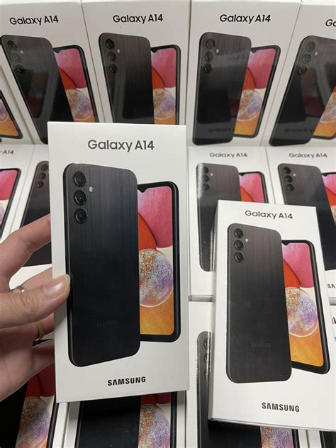 Điện Thoại Sam Sumg A14 Ram 4g Bộ Nhớ 128gb Full Box Phụ Kiện Hoco