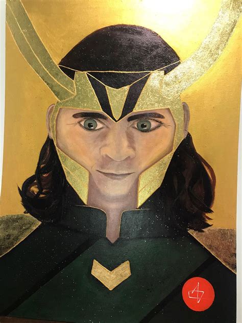 Картина Локи Greja Петрова Анна