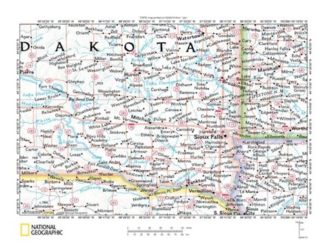 James River Big Sioux River Drainage Divide Area Landform Origins South
