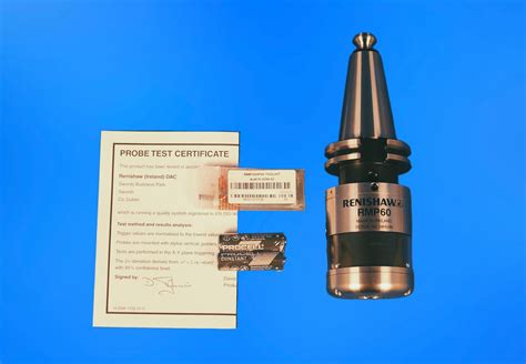 Renishaw Rmp60 Machine Tool Probe And Cat40 Shank Display Model