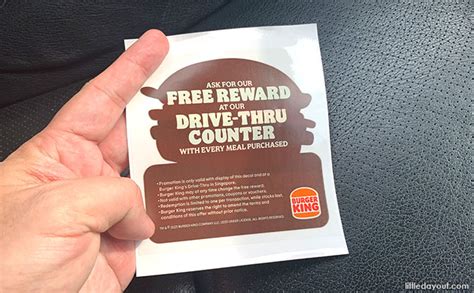 Burger King Drive Thru At Safra Choa Chu Kang Little Day Out