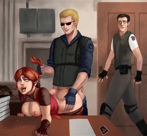 Weskers Desk By Dochyde Hentai Foundry