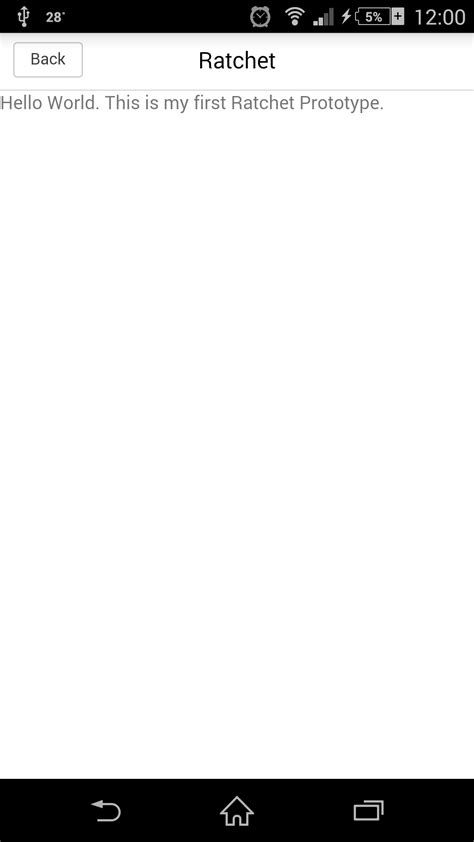 Prototype Mobile Apps Easily With Ratchet SitePoint