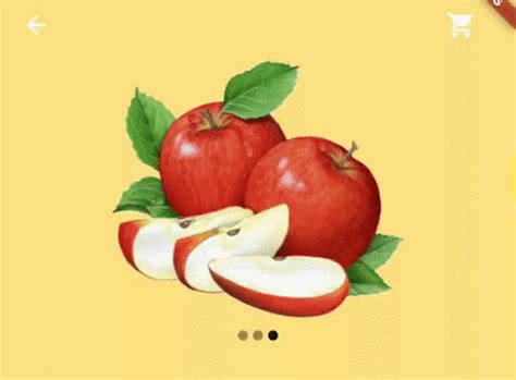 flutter ui implementation of fruit app by bindu khadka analytics