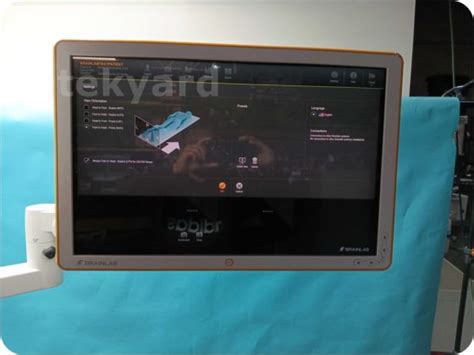 Brainlab Dual Curve Display Surgical Navigation System In Jessup Md Usa