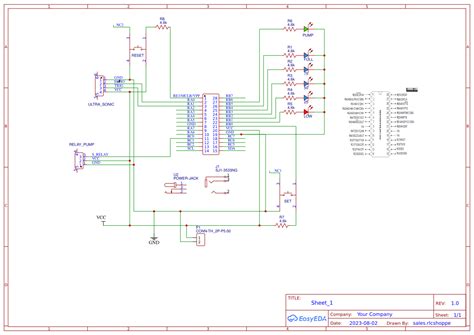 Ultrasonic Level Indicator Oshwlab