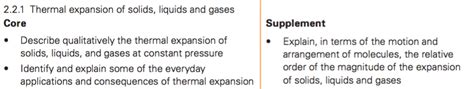 Thermal Properties And Temperature Igcse Physics Woodstock