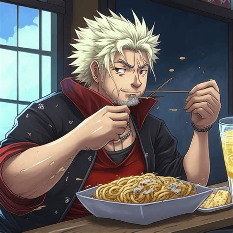 Anime Versions Of Guy Fieri From Shows On Food Network Its On