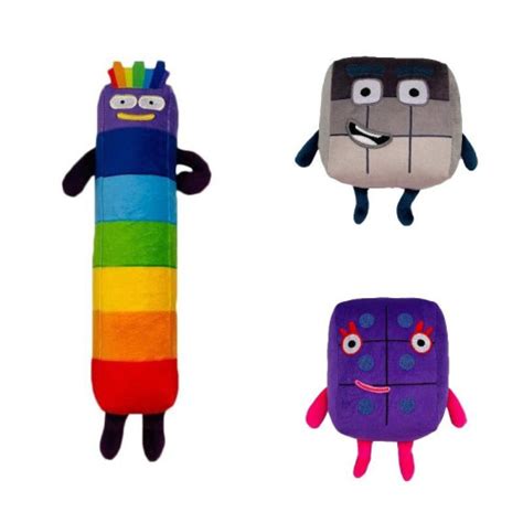 multiple combinations numberblocks plush doll educational number blocks