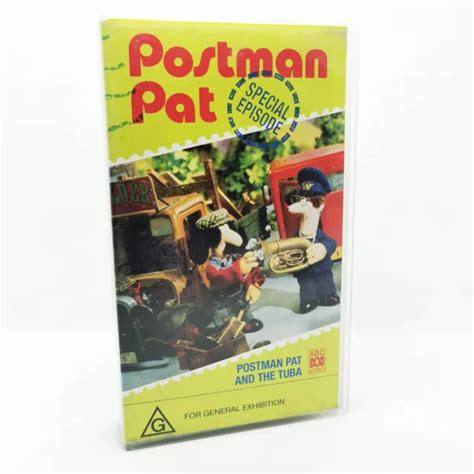 POSTMAN PAT Postman Pat And The Tuba VHS ABC Video 1995 Special