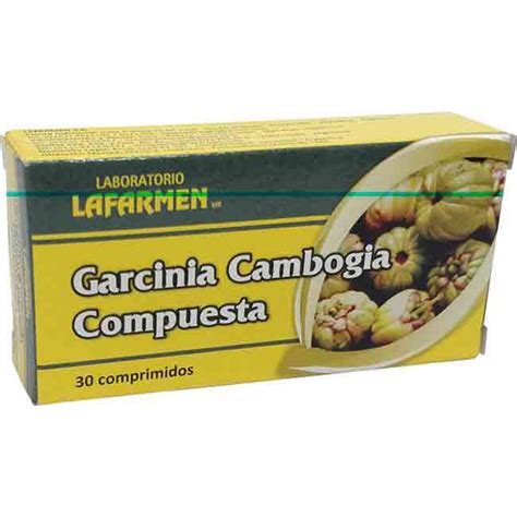 Garcinia Cambogia Compuesta Por 30 Comprimidos